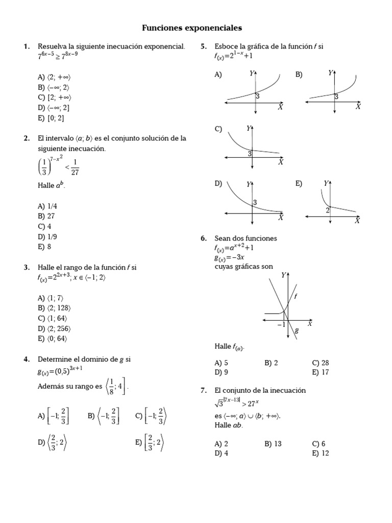 Funcion Exponencial | PDF | Análisis complejo | Matemáticas