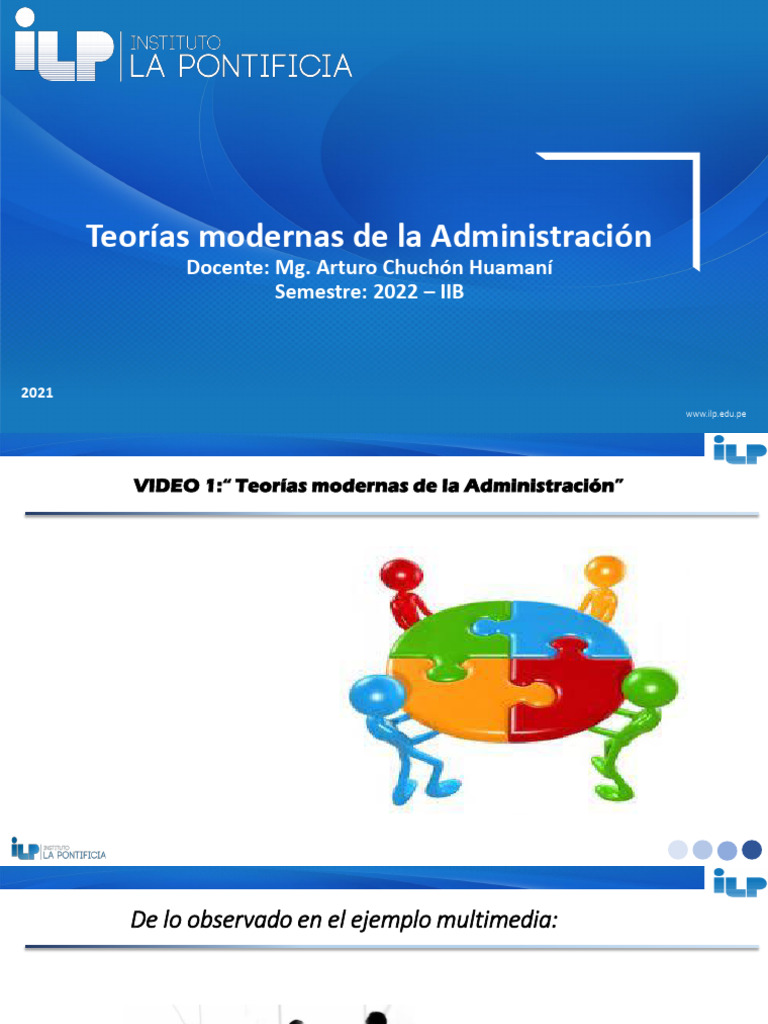 Teorías Modernas de La Administración | PDF | Business | Presupuesto