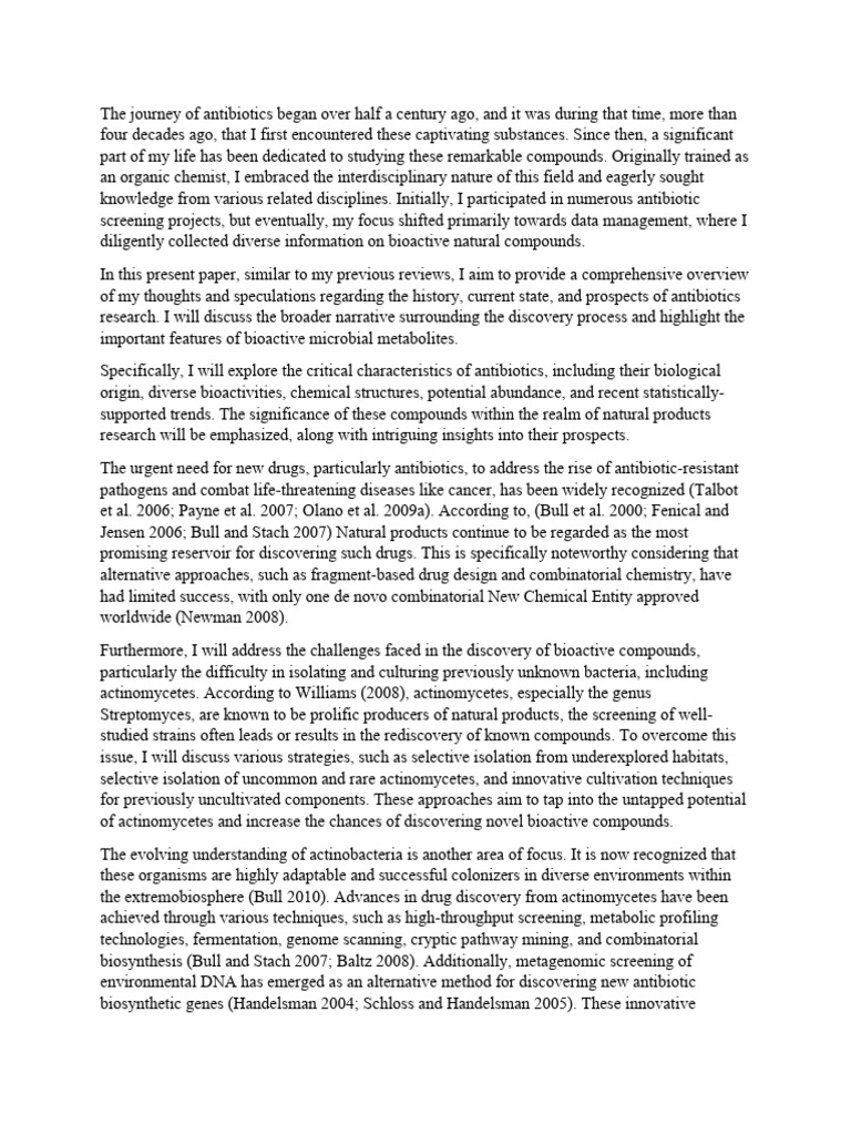 Introduction Paper (Part 2) | PDF | Natural Products | Biology