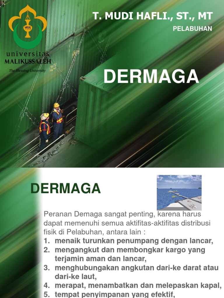 Rancangan dan Tipe Dermaga | PDF