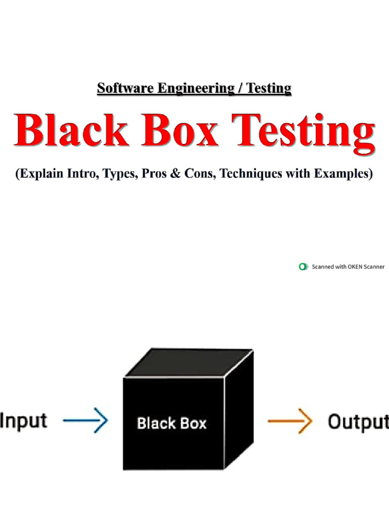 5.black Box Testing | PDF