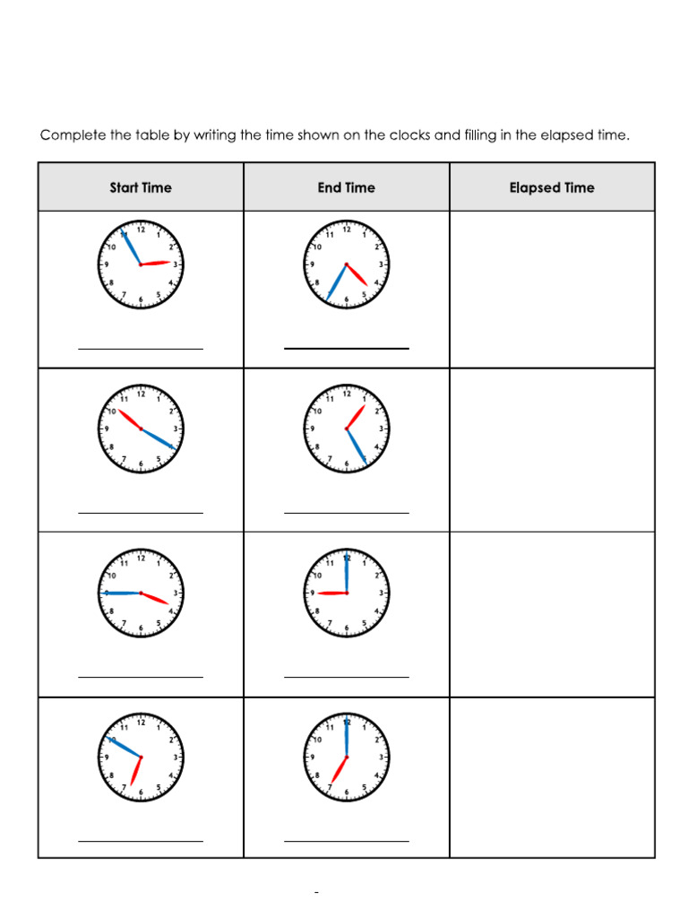 Elapsed Time 2 | PDF