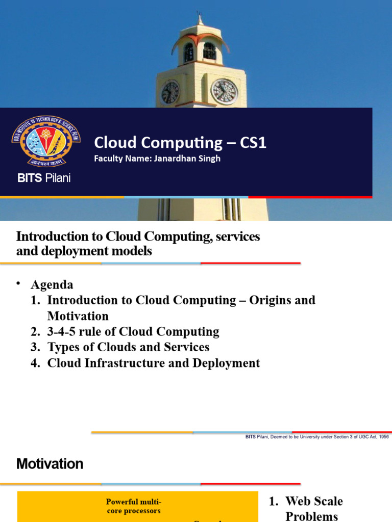 CS1 CC | PDF | Parallel Computing | Cloud Computing