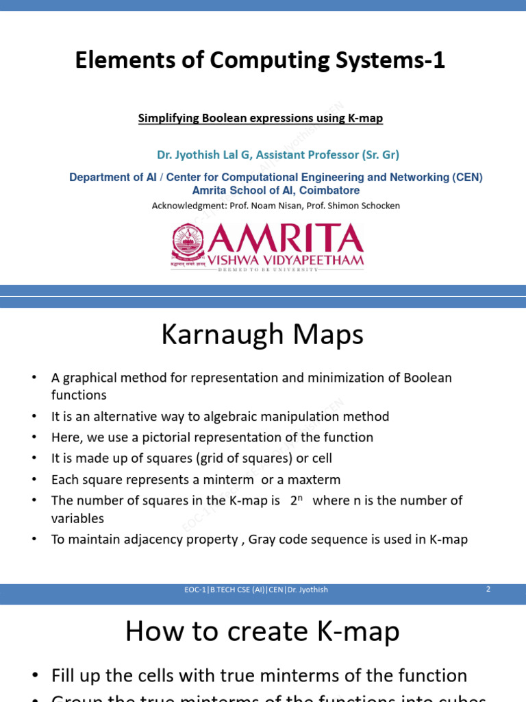 Simplifying Boolean expressions-K-Map | PDF | Algebra | Theoretical ... Simplifying Boolean expressions-K-Map | PDF | Algebra | Theoretical ...