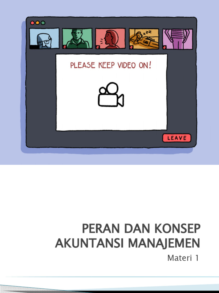 Akmen - 1 - PPT - Peran Dan Konsep Akuntansi Manajemen | PDF | Pengelolaan Keuangan & Uang