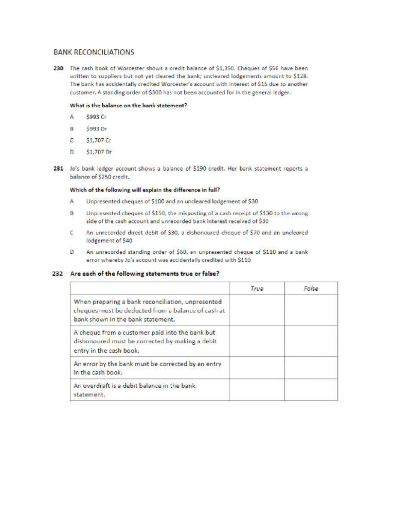 Bank Recon Assign | PDF