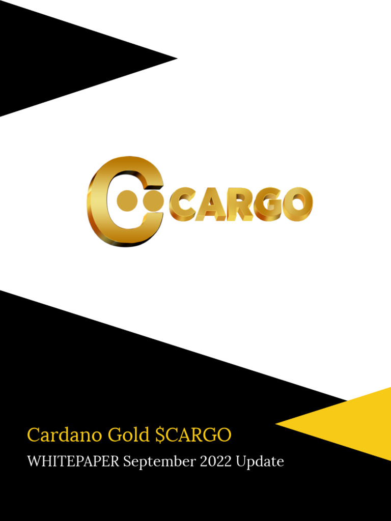 Cardano Gold Whitepaper English | PDF | Distributed Computing ...