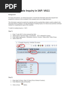 13 ME41 - How To Create RFQ (Request For Quotation) in SAP | PDF ...