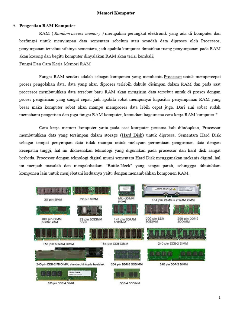 Macam-Macam Hardware Dan Peripheral | PDF