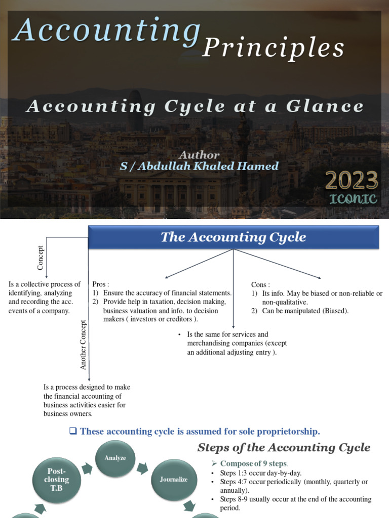 Simplified Accounting Cycle Overview | PDF | Debits And Credits | Expense