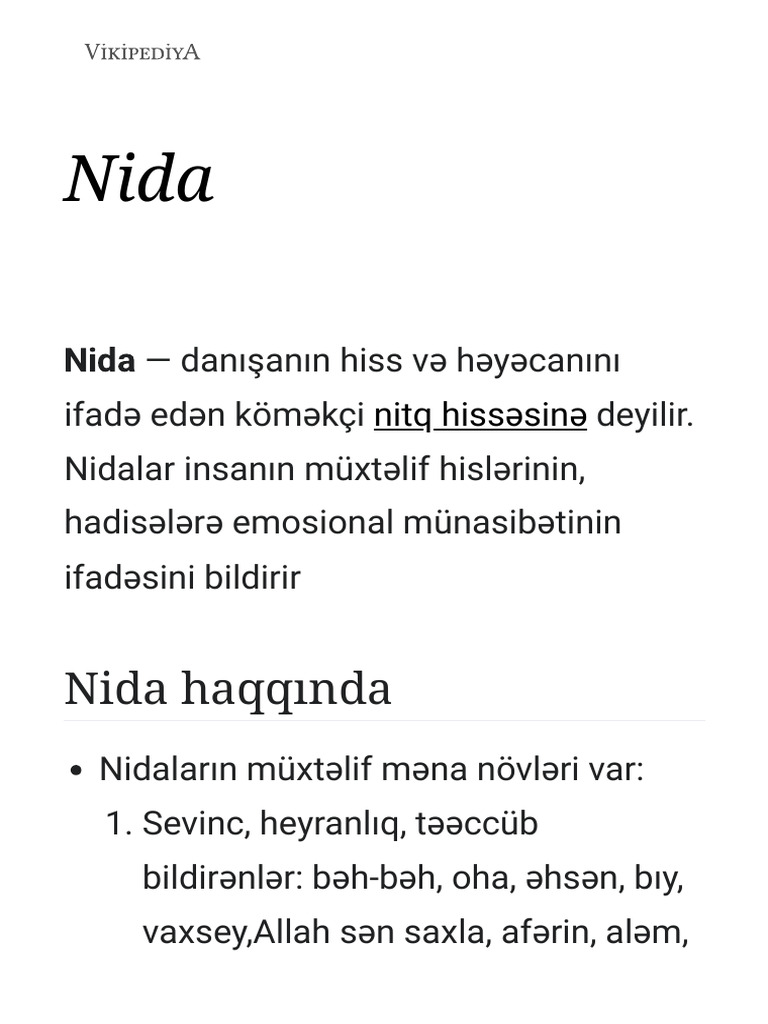 Nida - Vikipediya | PDF