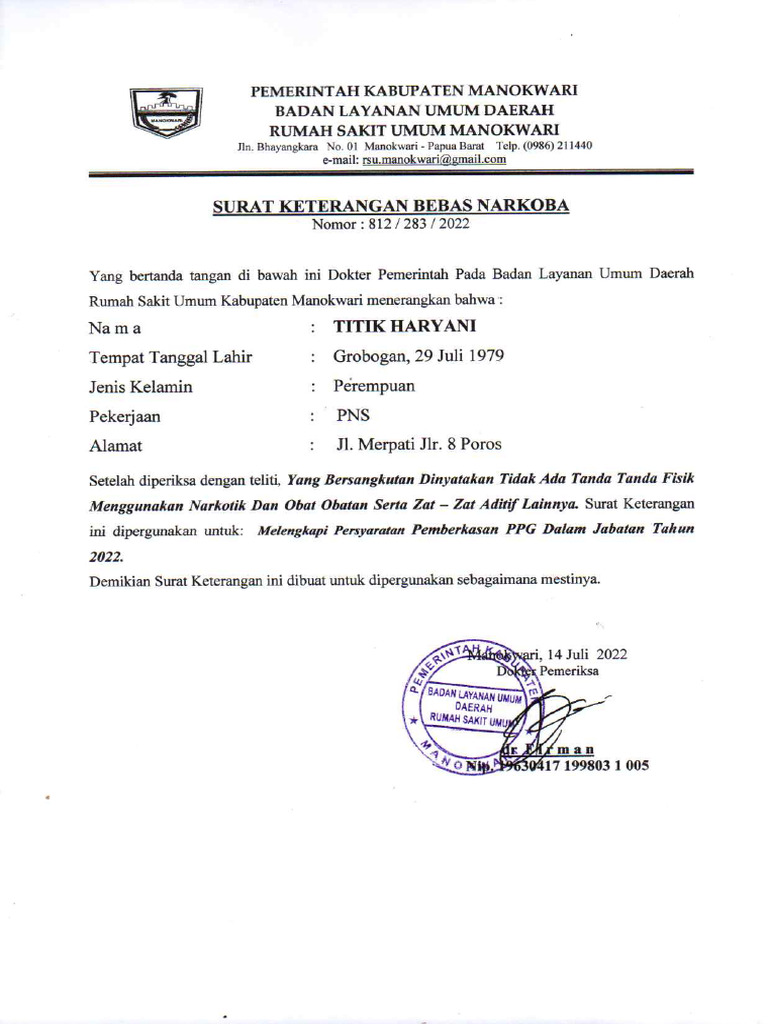 Surat Napsa20220715 - 13043219 | PDF