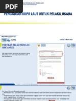 Alur Pemberian PKKPRL Dan KKRL-1 | PDF