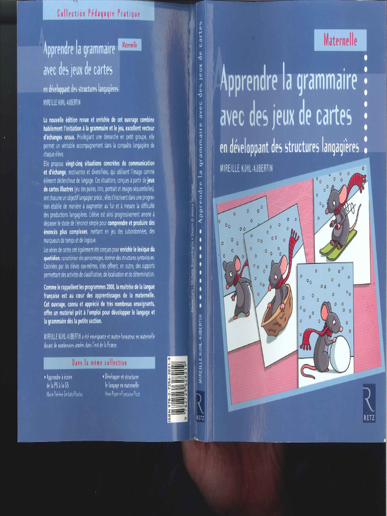 Apprendre La Grammaire Avec Des Jeux de Cartes | PDF