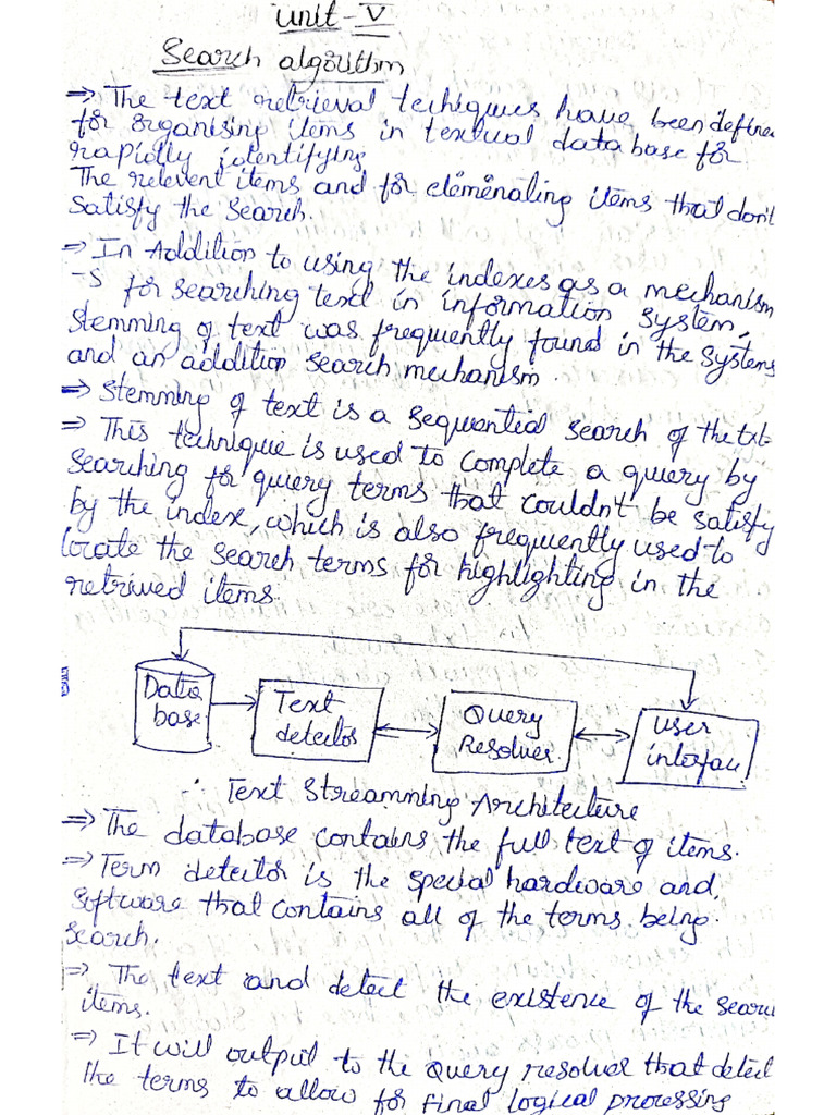 Unit 5 Text Search Algorithms | PDF Unit 5 Text Search Algorithms | PDF