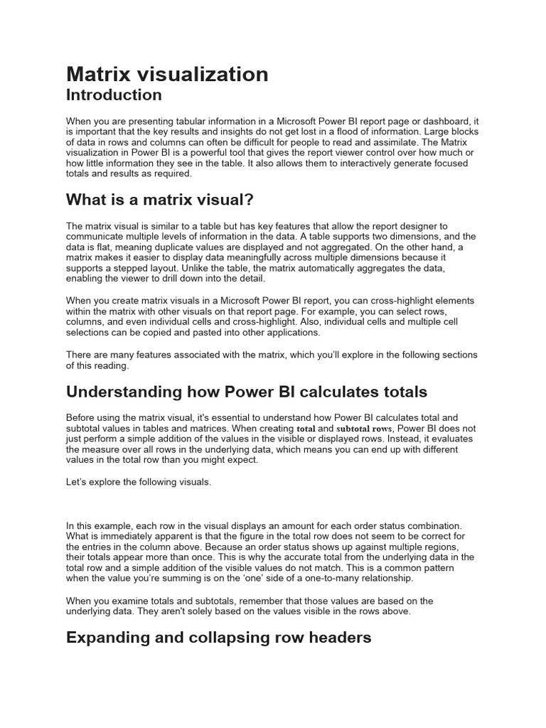 33.matrix Visualization | PDF | Matrix (Mathematics) | Icon (Computing)