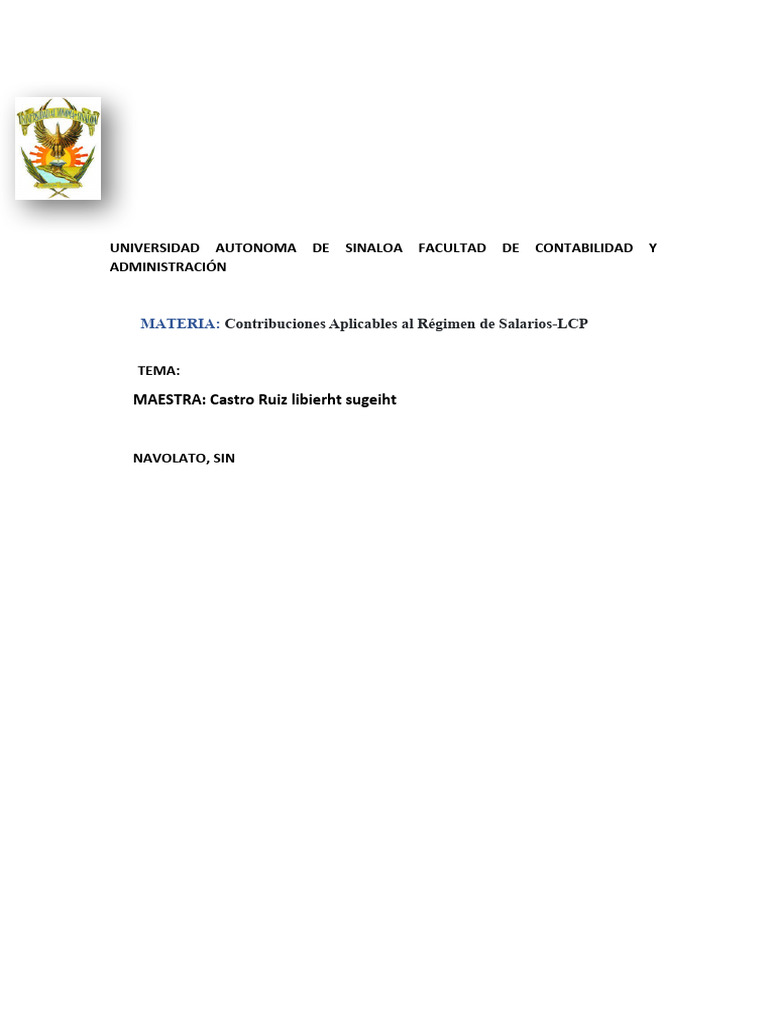 ¿Cuál Es El Objetivo de La Sesión Sobre Contribuciones Aplic | PDF | Impuestos | Estado (política)
