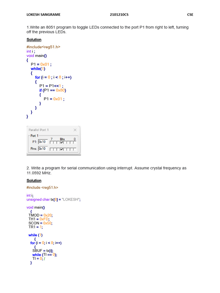 Solution I Main P1 I I I P1 P1 P1 P1: #Include | PDF