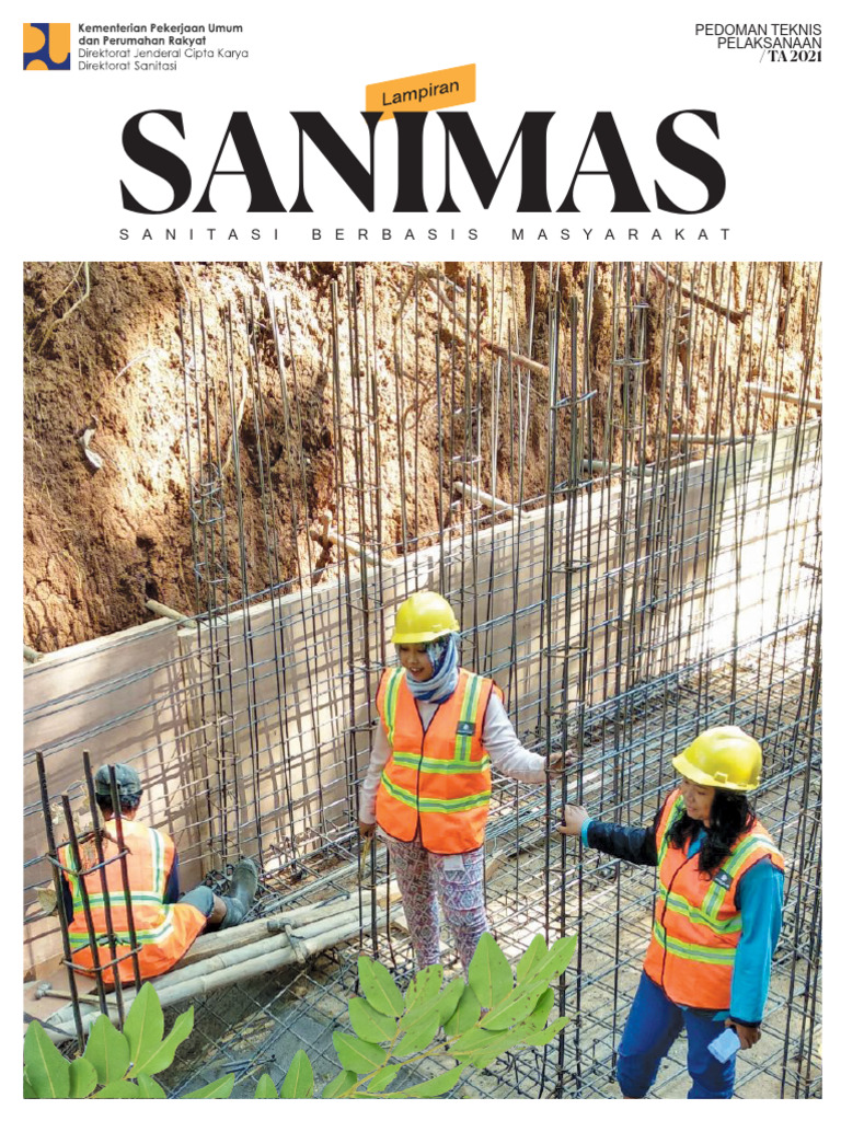 Lampiran Juknis Sanimas - 2021 | PDF