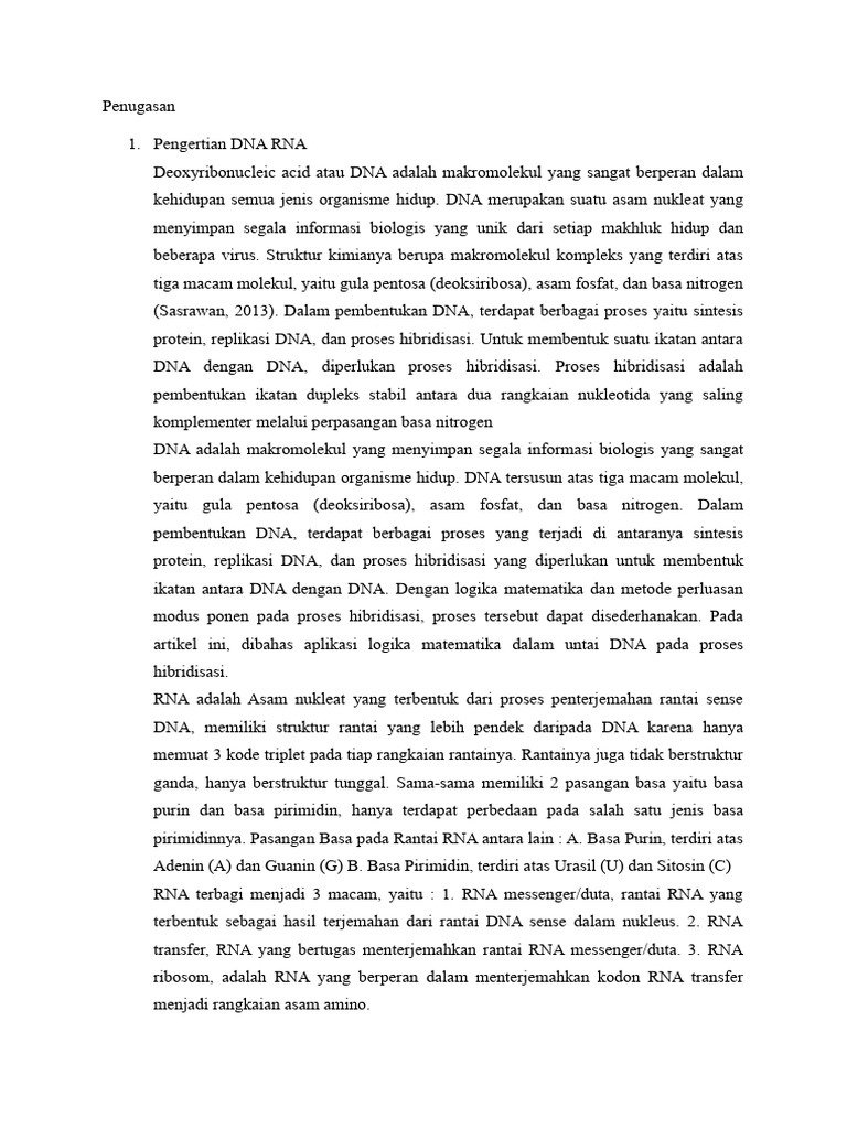 Penugasan BIOKIM | PDF