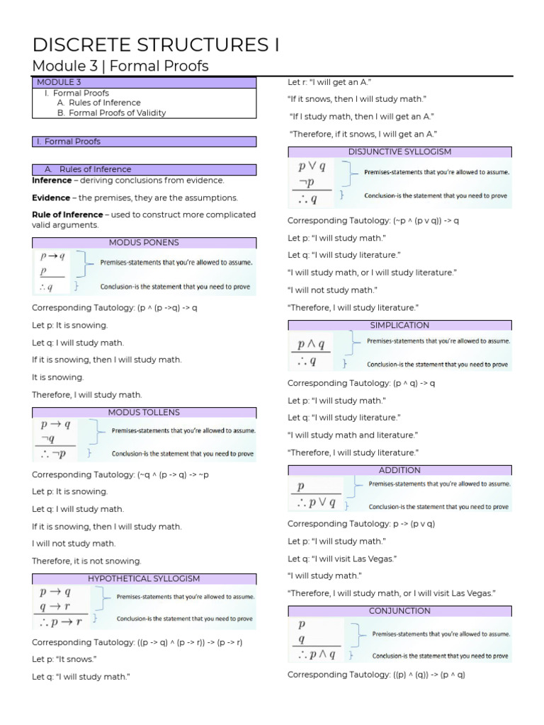 Module 3 | PDF | Argument | Deductive Reasoning