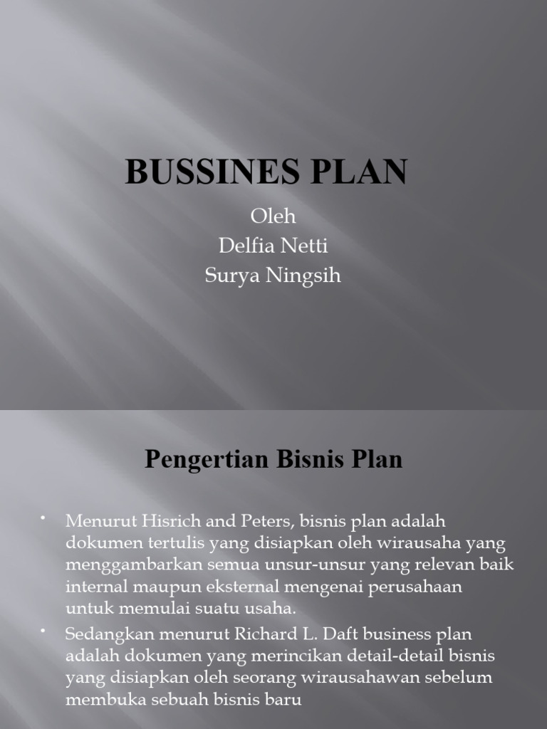 Bussines Plan | PDF