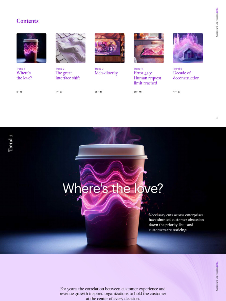 Accenture Life Trends 2024 Report | PDF | Cost Of Living | Brand