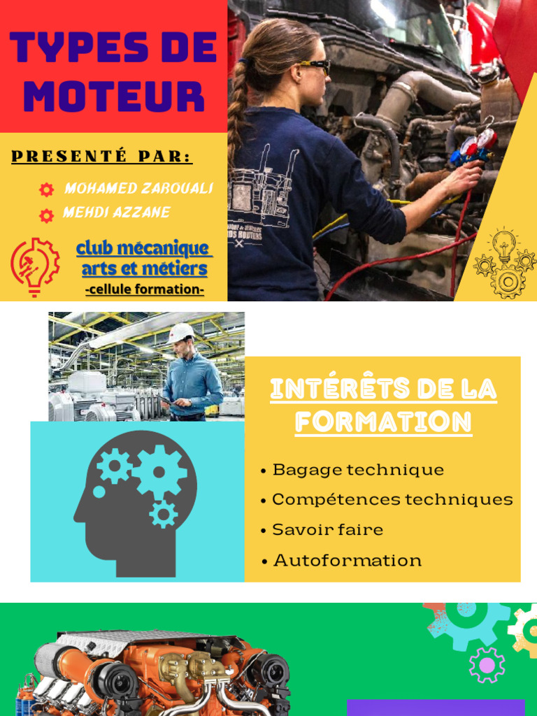 Types de moteurs à combustion interne | PDF | Organe d'un moteur à ...