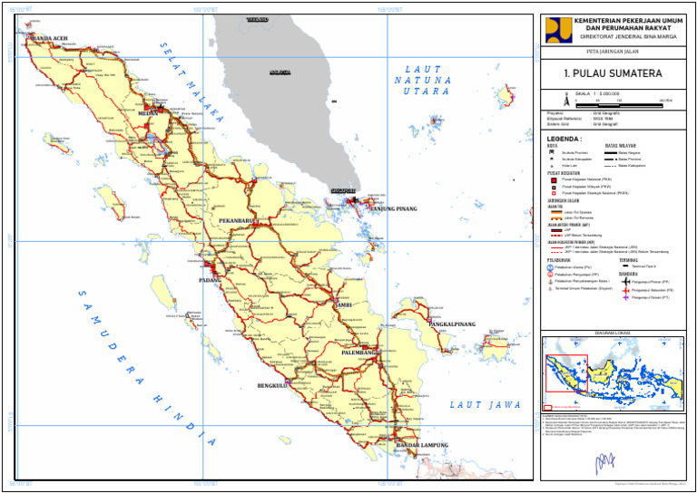 Tol Sumatera - Peta Pulau | PDF