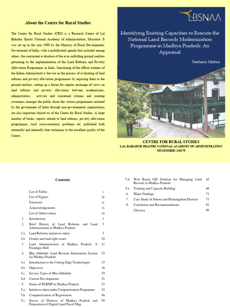 2-Madhya Pradesh Study2016 | PDF | E Government | Governance