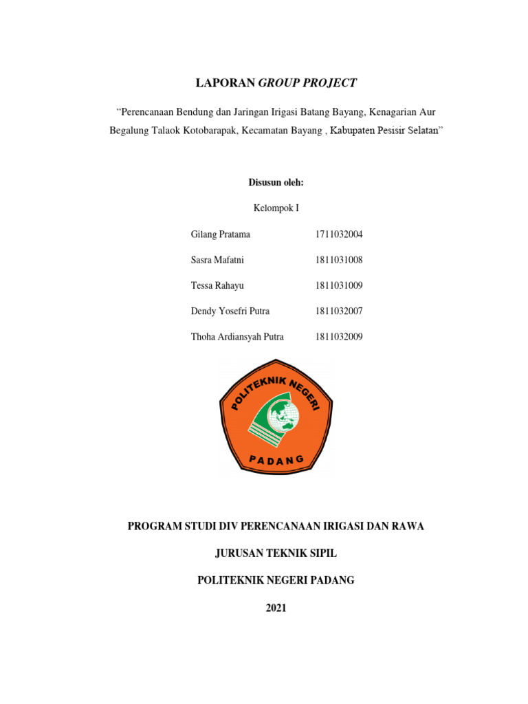 Laporan Group Project Kelompok 1 | PDF