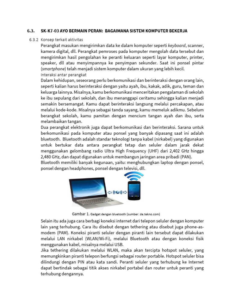 Referensi Materi - Bagaimana Sistem Komputer Bekerja | PDF