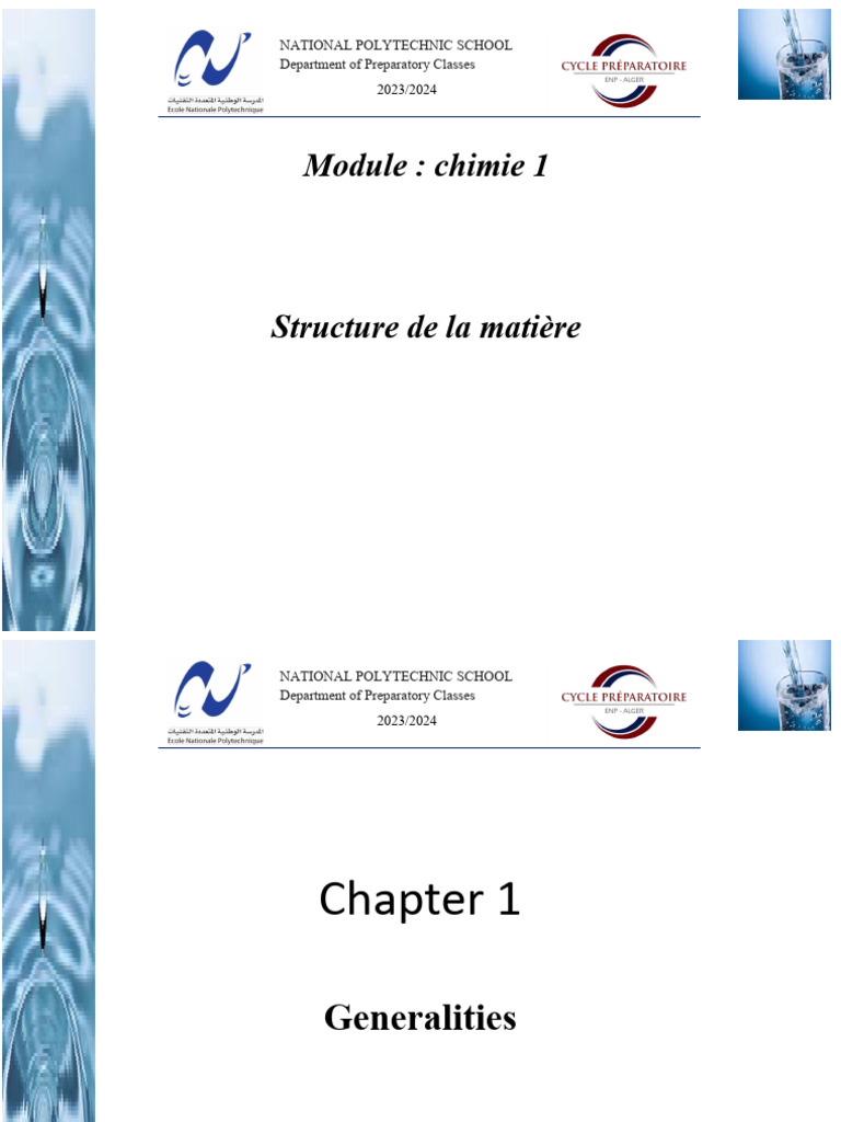 Présentation1 Generalities | PDF | Mixture | Liquids