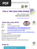 Menyusun CPMK, Sub CPMK Dan Rps Feb Unpak | PDF