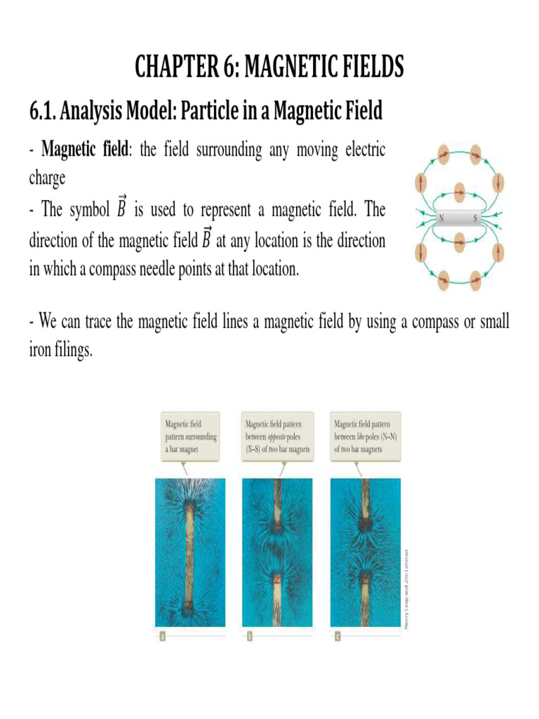 Microsoft PowerPoint - Chapter 6 | PDF | Magnetic Field | Force