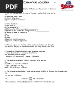 NCERT Class 6 Science Chapter 5 Measurement of Length and Motion ...