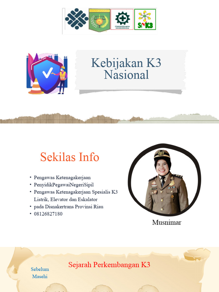 Dasar-Dasar K3 & UU 1 Tahun 1970 | PDF