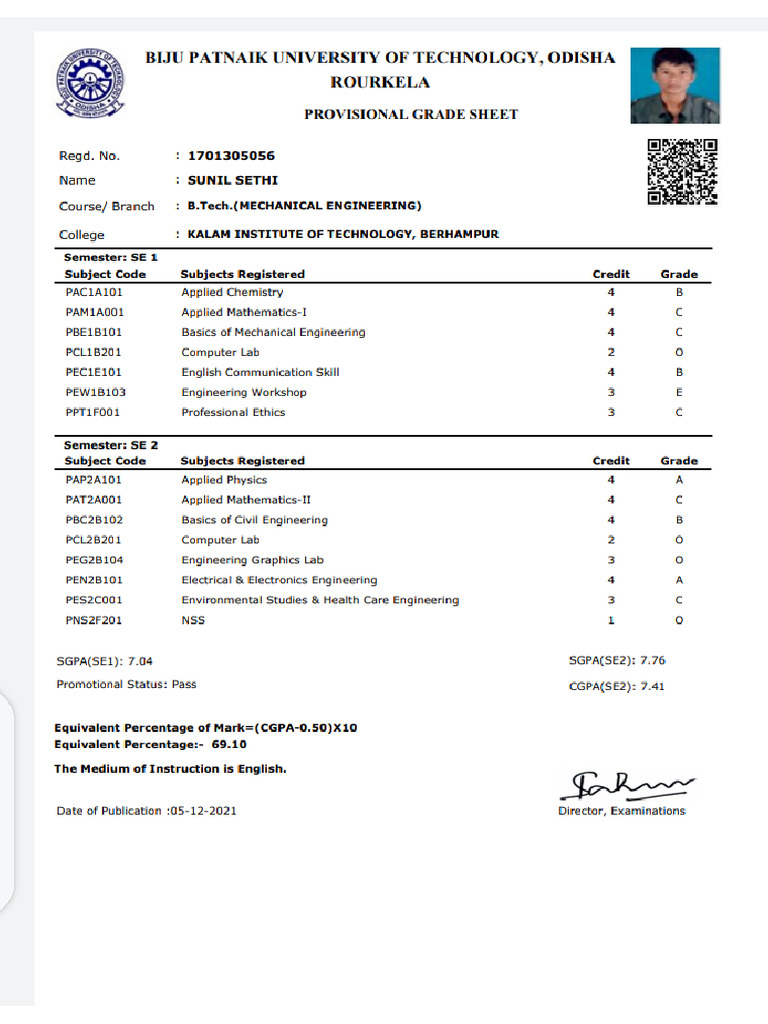 Sunil Sethi B.tech | PDF