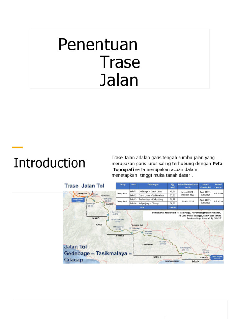Penentuan Trase Jalan yang Efektif | PDF