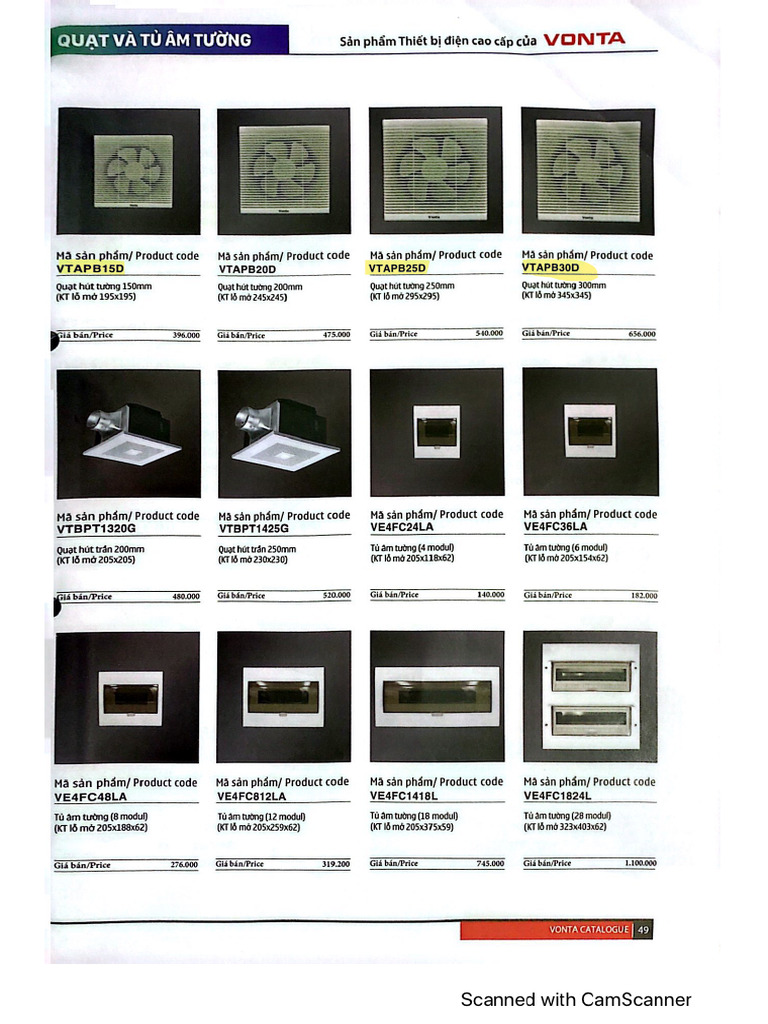 Catalogue Vonta | PDF