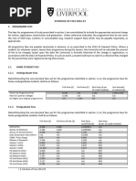 Table of Fees 2025 26 Dec24 | PDF | Doctor Of Philosophy | London ...