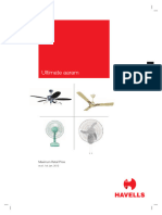 Havells Fan Price List 2025 | PDF
