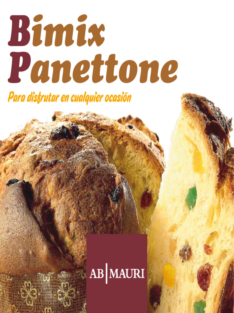 Bimix Panettone. para Disfrutar en Cualquier Ocasión | PDF | Huevo como ...