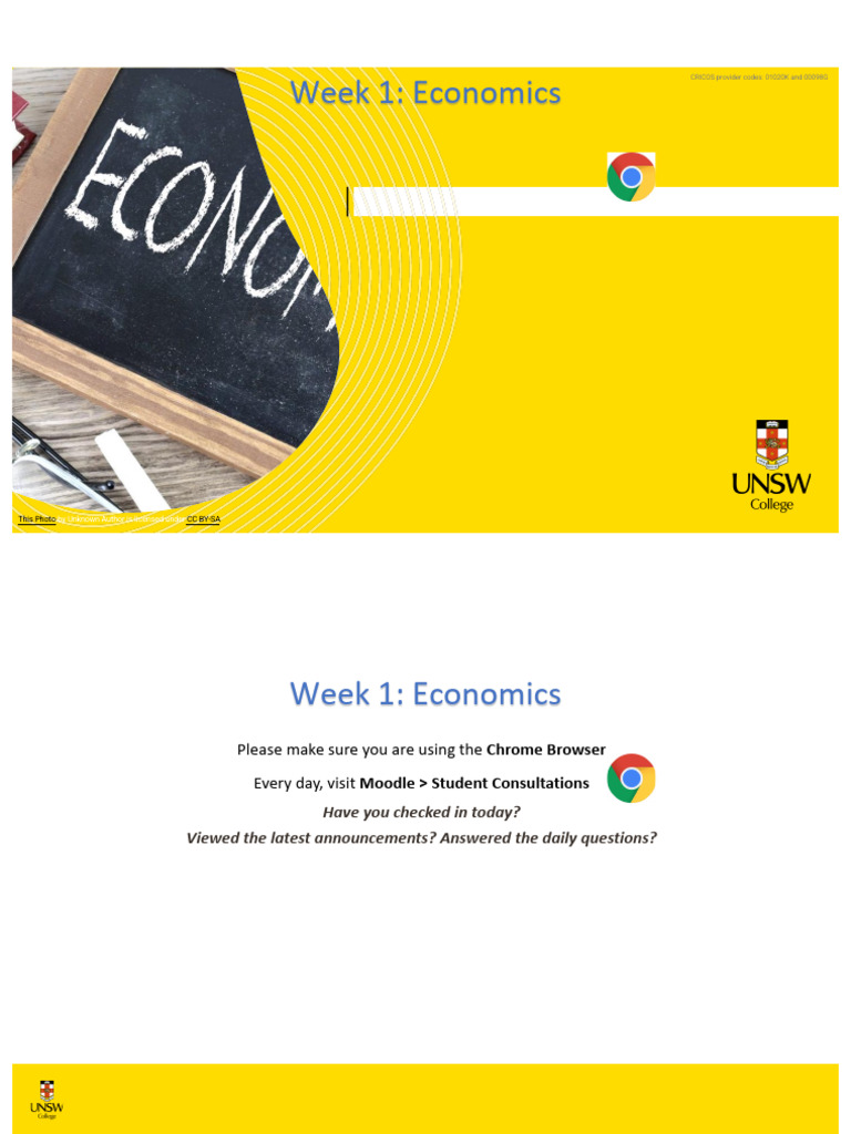 Introduction to Economics Course | PDF | Market Economy | Economic System