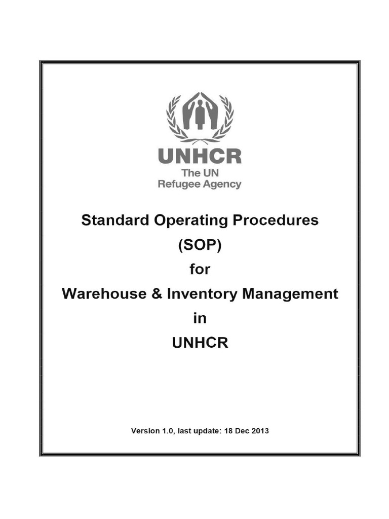 Stores SOP | PDF
