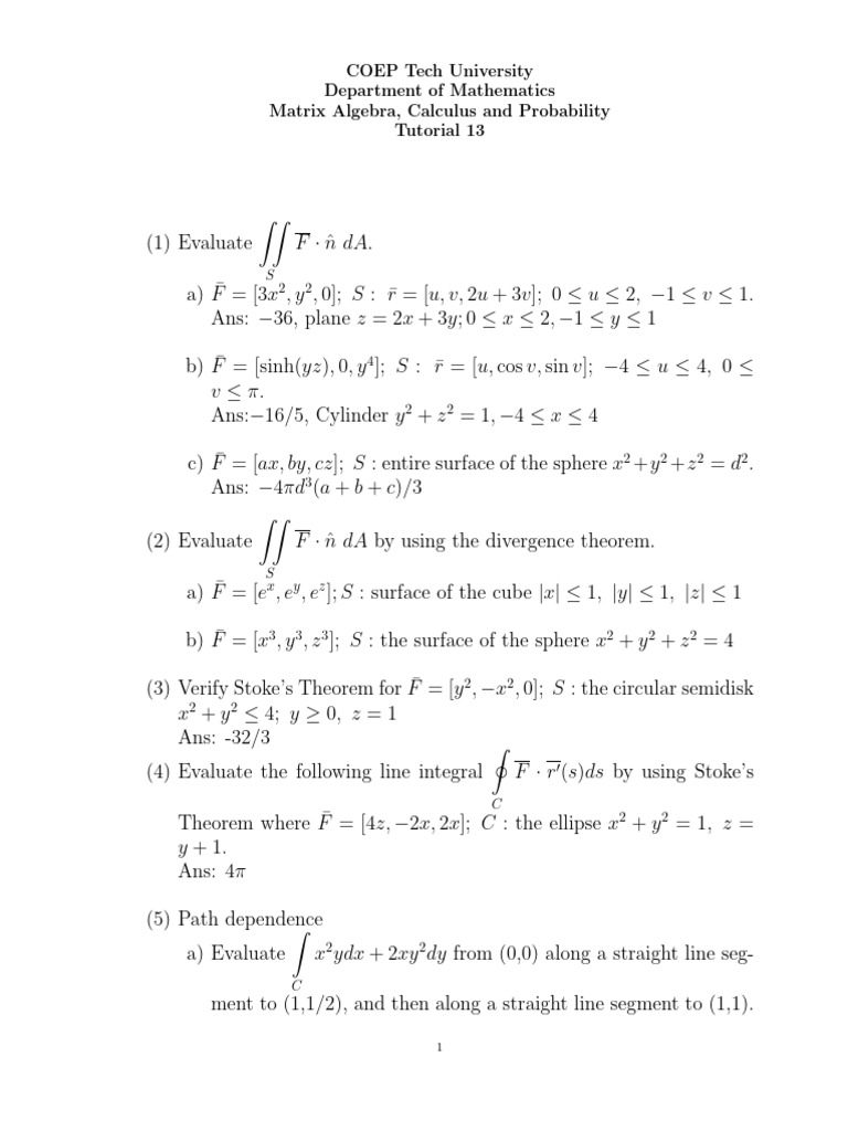 Tutorial 13 | PDF | Line (Geometry) | Elementary Mathematics