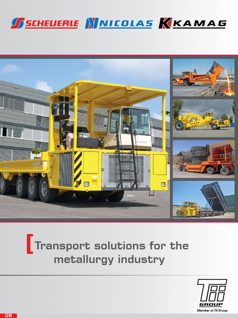 Metallurgy Industry Transport Solutions | PDF | Cargo | Pallet