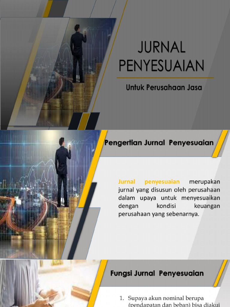 Jurnal Penyesuaian AJP | PDF