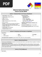 Msds CuSO4.5H2O | PDF | Personal Protective Equipment | Solubility