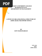 Organisation Structure | PDF | Organizational Structure | Hierarchy